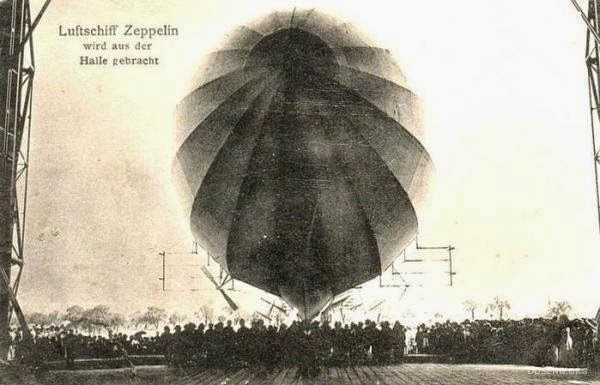 Vintage Photos of Zeppelin Airships in the early 20th Century ~ Vintage ...
