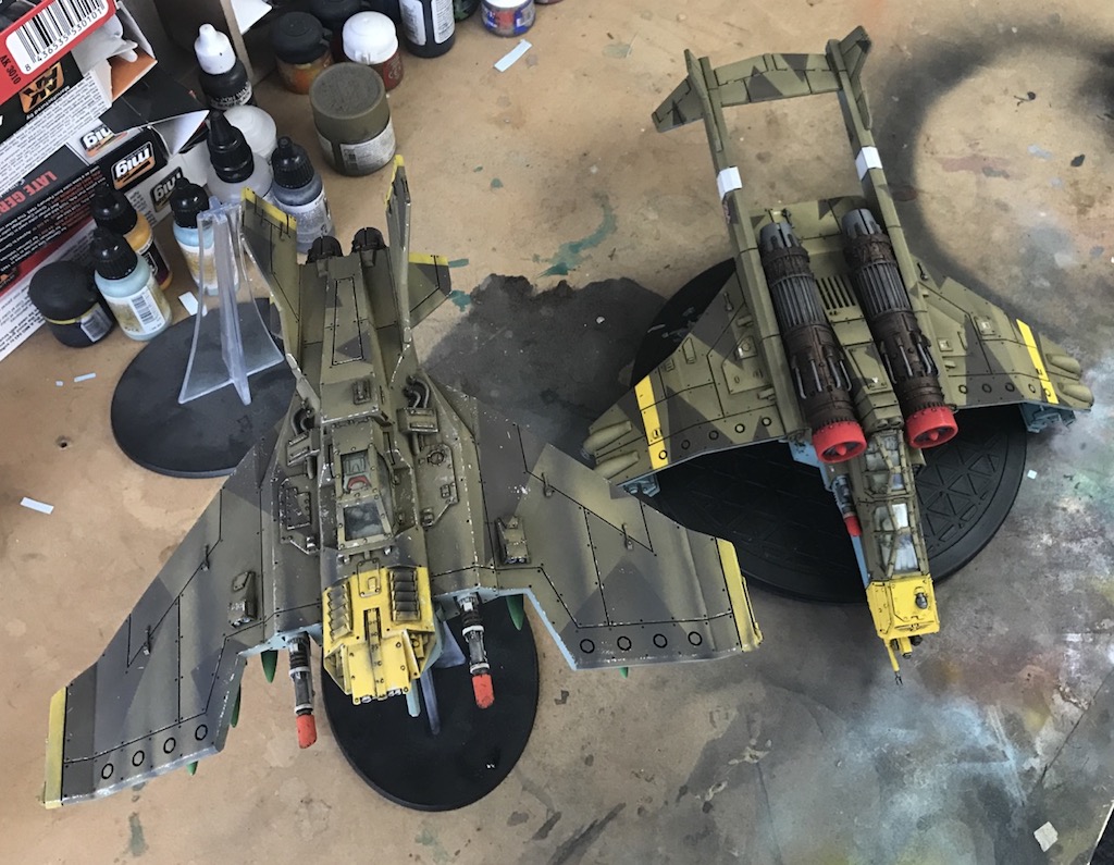 40k Hobby Blog: Valkyrie Refurbish WIP 2