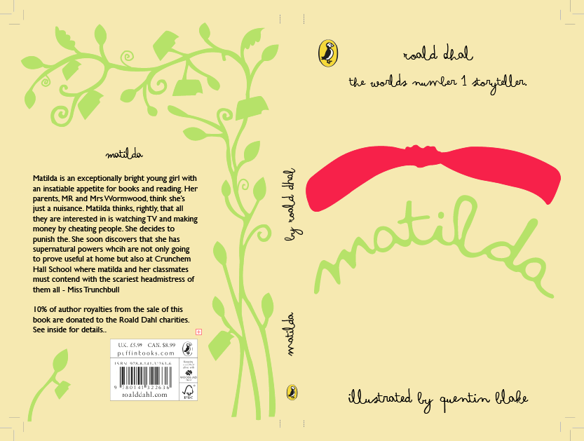 FMP: Matilda book covers