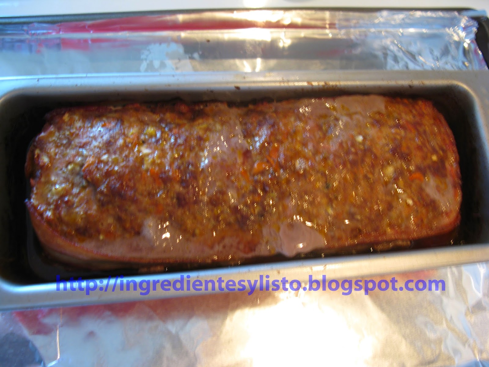 Ingredientes Y ¡listo Pastel De Carne Con Tocino