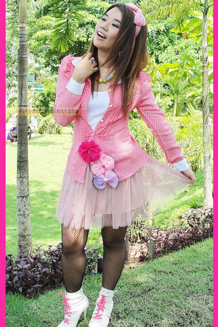 Photo Model: New Face Model and Singer, Mi Sandi in Lovely Pinky Spots