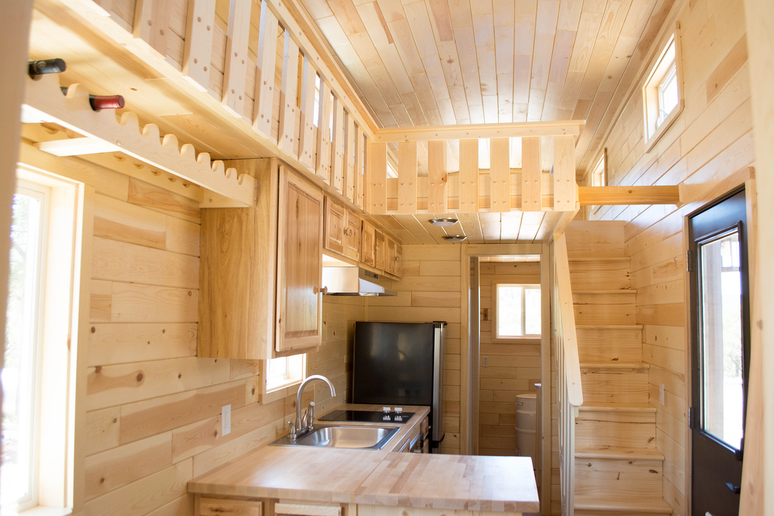 Contemporary Craftsman Tiny Home [ TINY HOUSE TOWN ]
