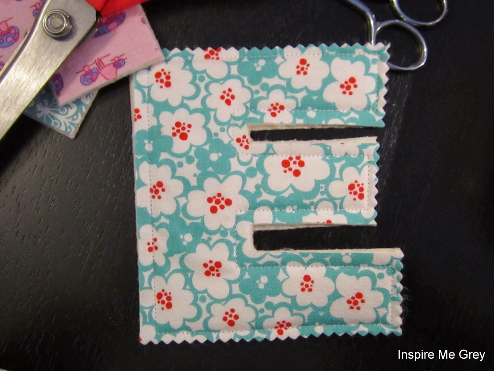 Elizabeth Quilts Plus: DIY Fabric Alphabet Letters