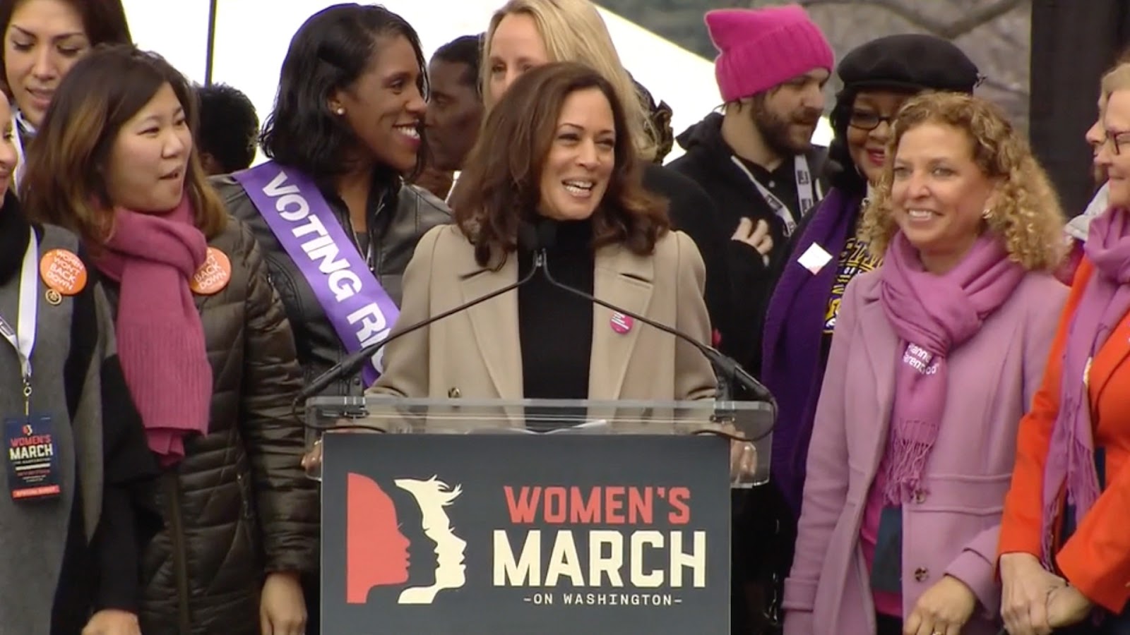 AFRICAN AMERICAN REPORTS: Senator Kamala Harris speech at Women's March ...
