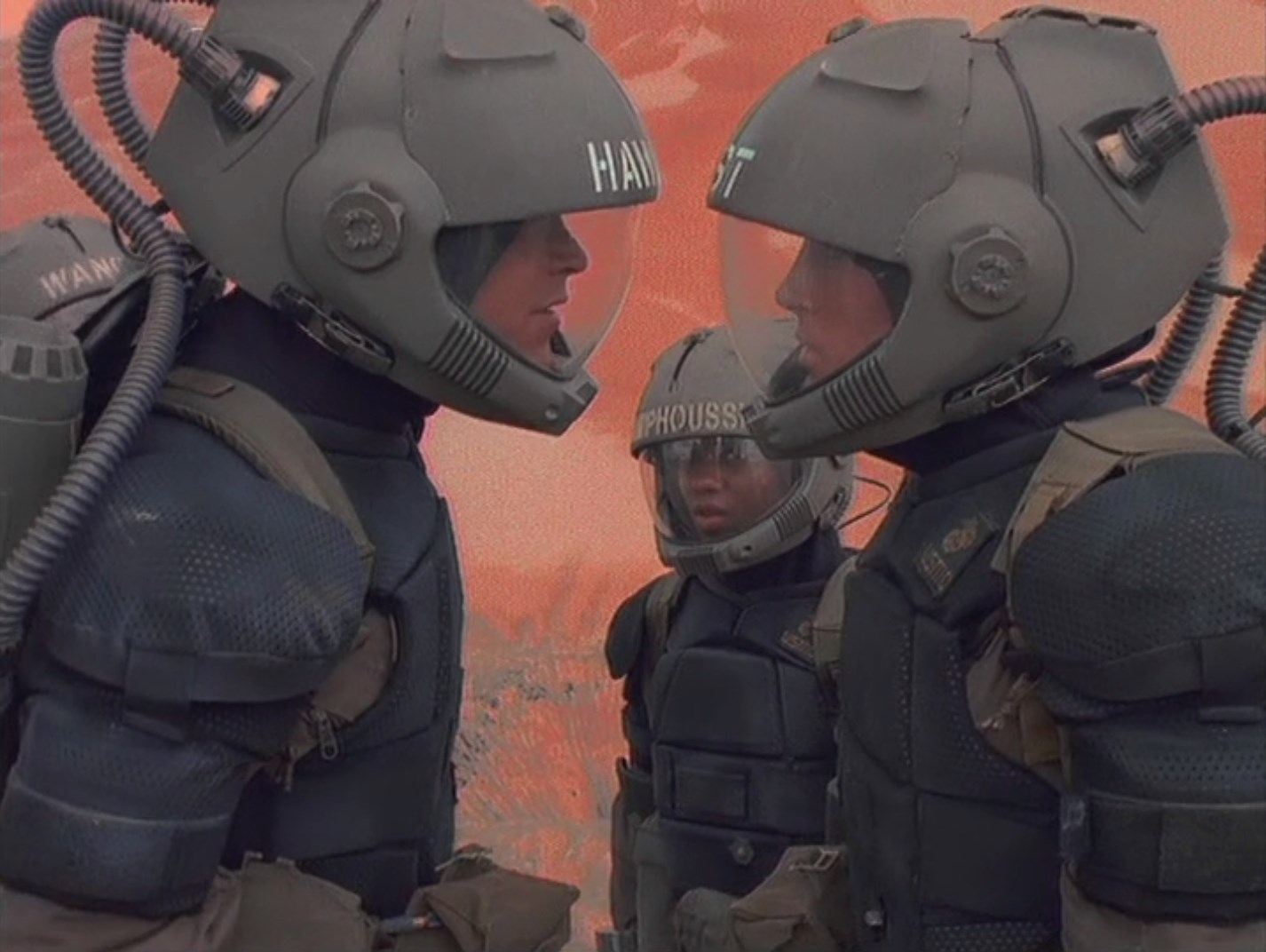 Marines on Mars - images from Space: Above and Beyond (1995) TV series ...