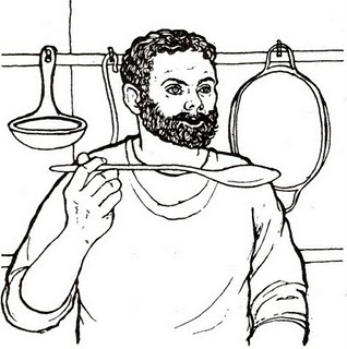 Museum of Round: Grumio enters the Dining Room