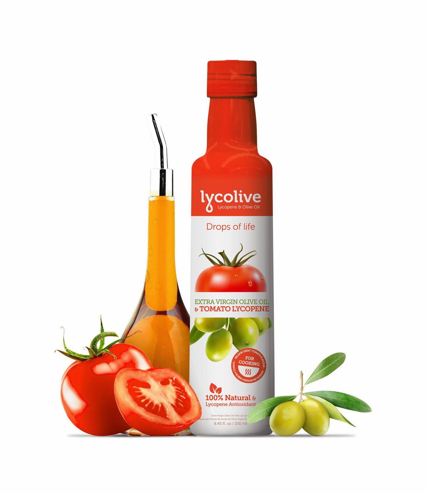 Lycolive, Aceite con Licopeno Exquisito y Saludable