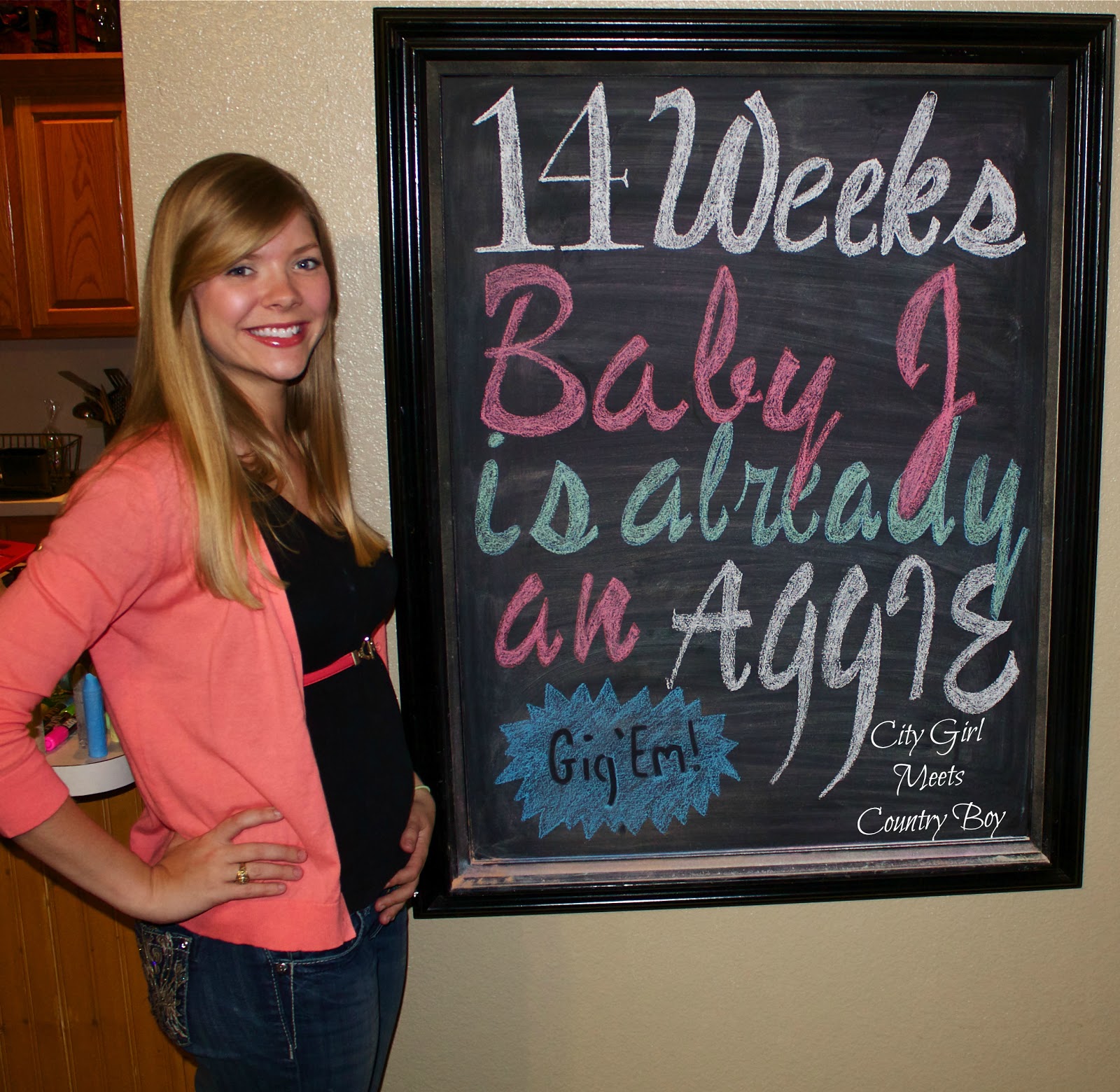 City Girl Meets Country Boy: 14 WEEKS