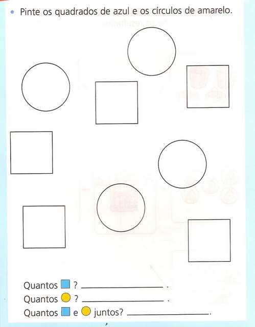 Atividades com Formas Geométricas para Educação Infantil.