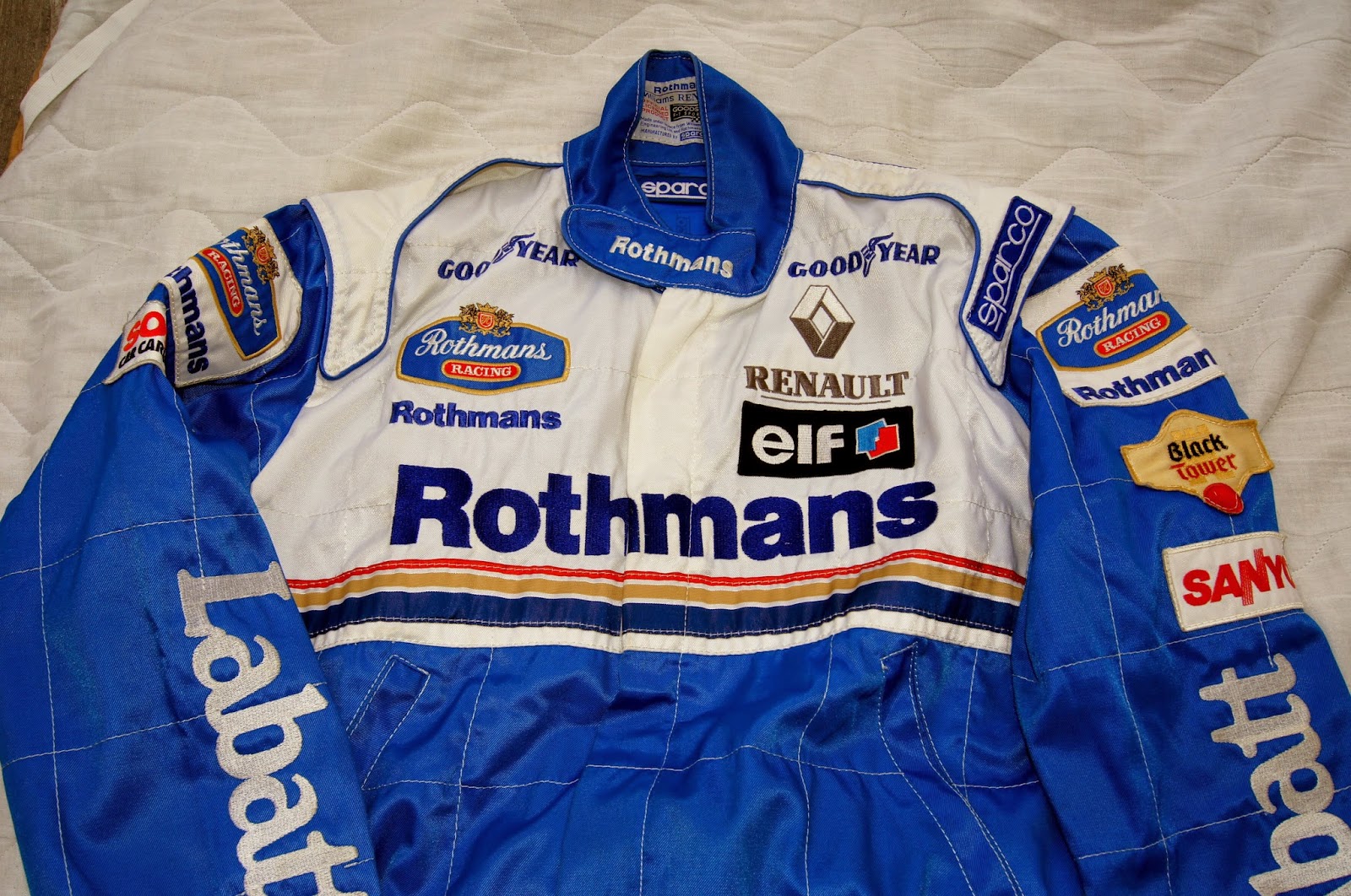 samurai‐bikers: Sparco Rothmans Willams Renault F1 Team Jacket