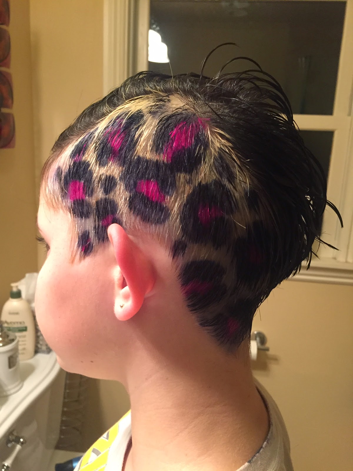 The Crafty Scarlet Raven: Leopard Print Hair