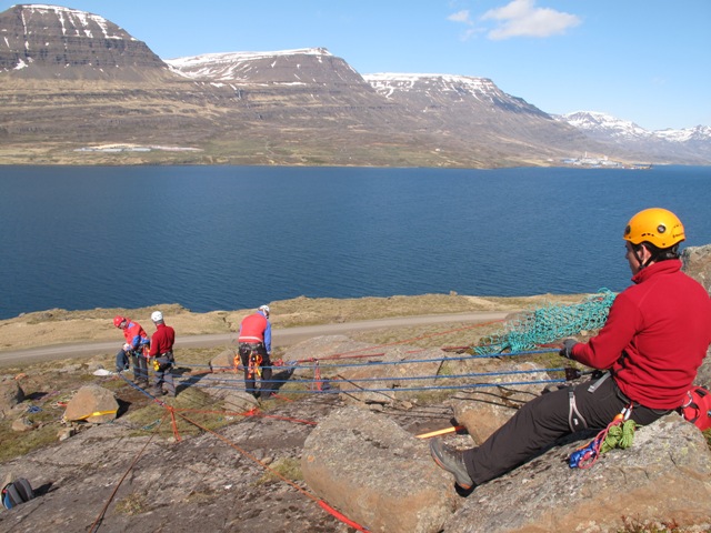 Rigging for Rescue: Creative Anchoring in Iceland
