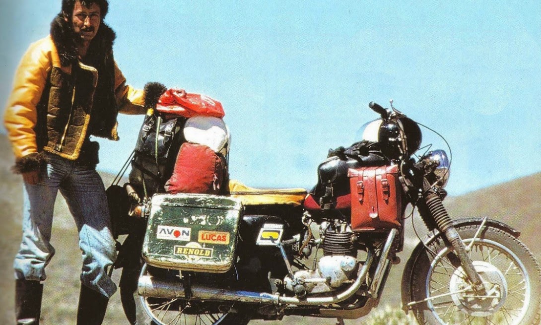 fingy moto: Ted Simon