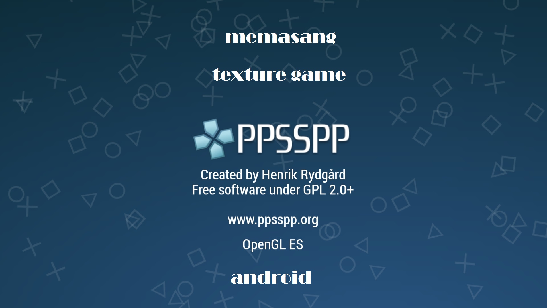 Cara Memasang Textures Game PPSSPP Android - tokped22