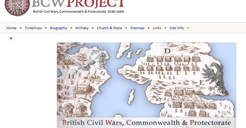 English Civil War articles, discussion, resources, maps, timelines and ...