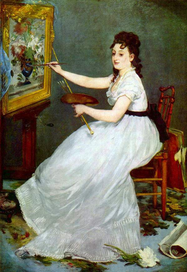 ART and ARCHITECTURE, mainly: Edouard Manet and Eva Gonzalès in Paris