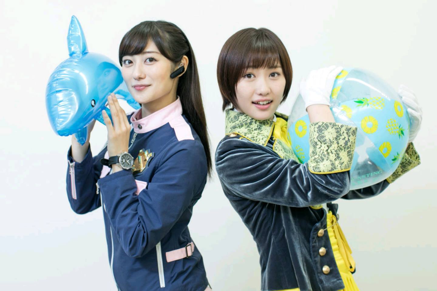 Kazusa Okuyama And Haruka Kudo Pictures For August 3, 2018