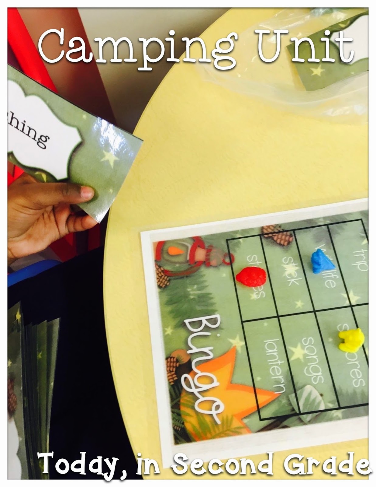 A Camping We Will Go! - Today in Second Grade