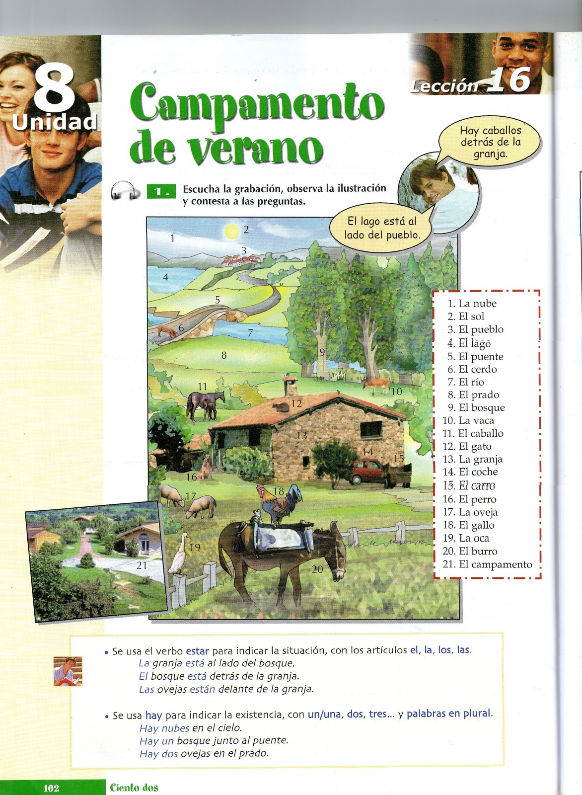 MUCHAS OTRAS COSAS : Aprendo el vocabulario del campo y las ...