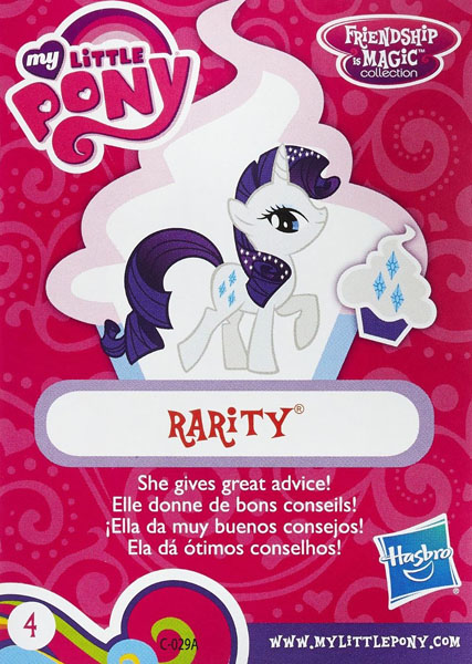 MLP Rarity Blind Bag Cards | MLP Merch