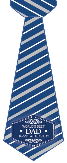 Creative Father's Day Gift Ideas with Free Printable Labels & Card ...