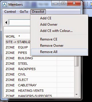 Menu Umum PDMS - Belajar PDMS