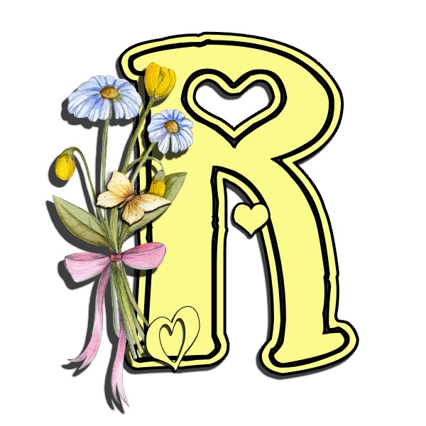 Capital Letter R - Spring