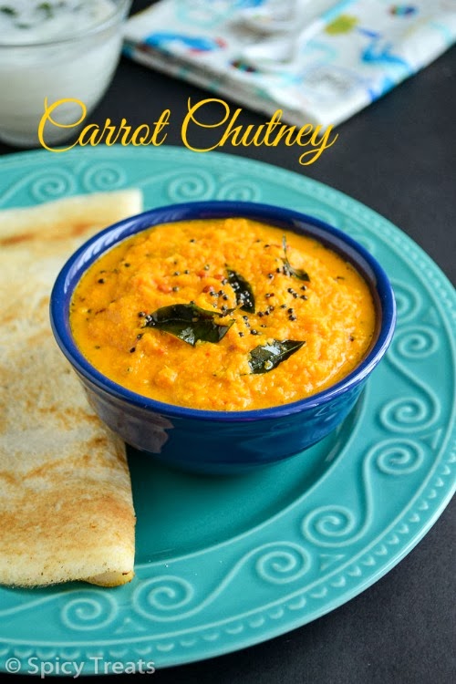 Spicy Treats: Carrot Chutney - Healthy Chutney Recipe