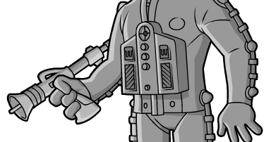 Cybermen Coloring Page