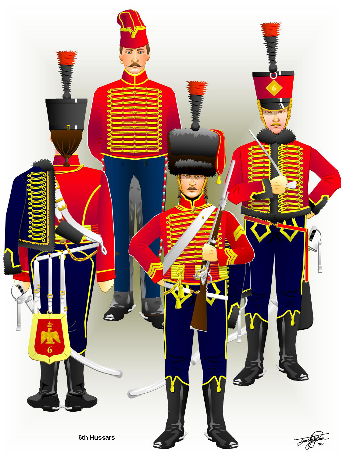 Project Leipzig (1813): Painting time: French Hussars (II)
