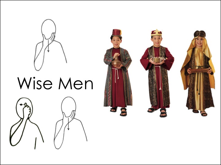 All Play On Sunday: Makaton Christmas Story Cards