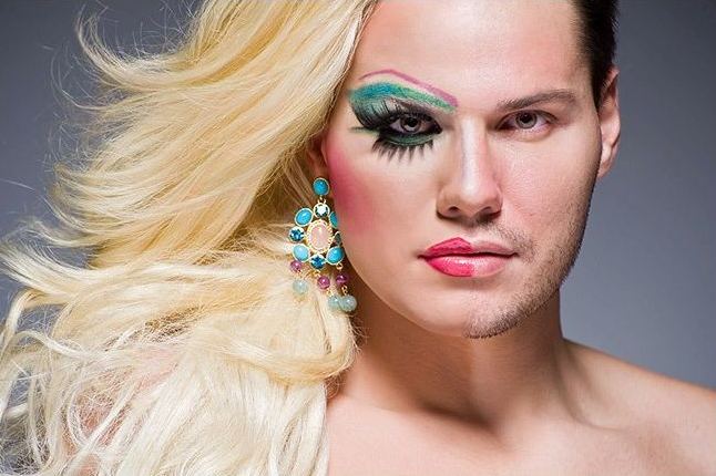 letters to a higher power: Art Attack: Half Drag