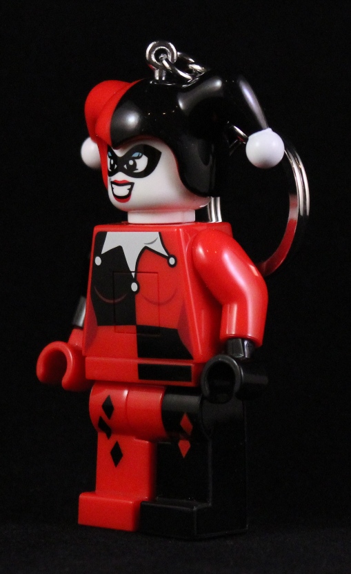 She's Fantastic: Lego Flashlight HARLEY QUINN Keychain!