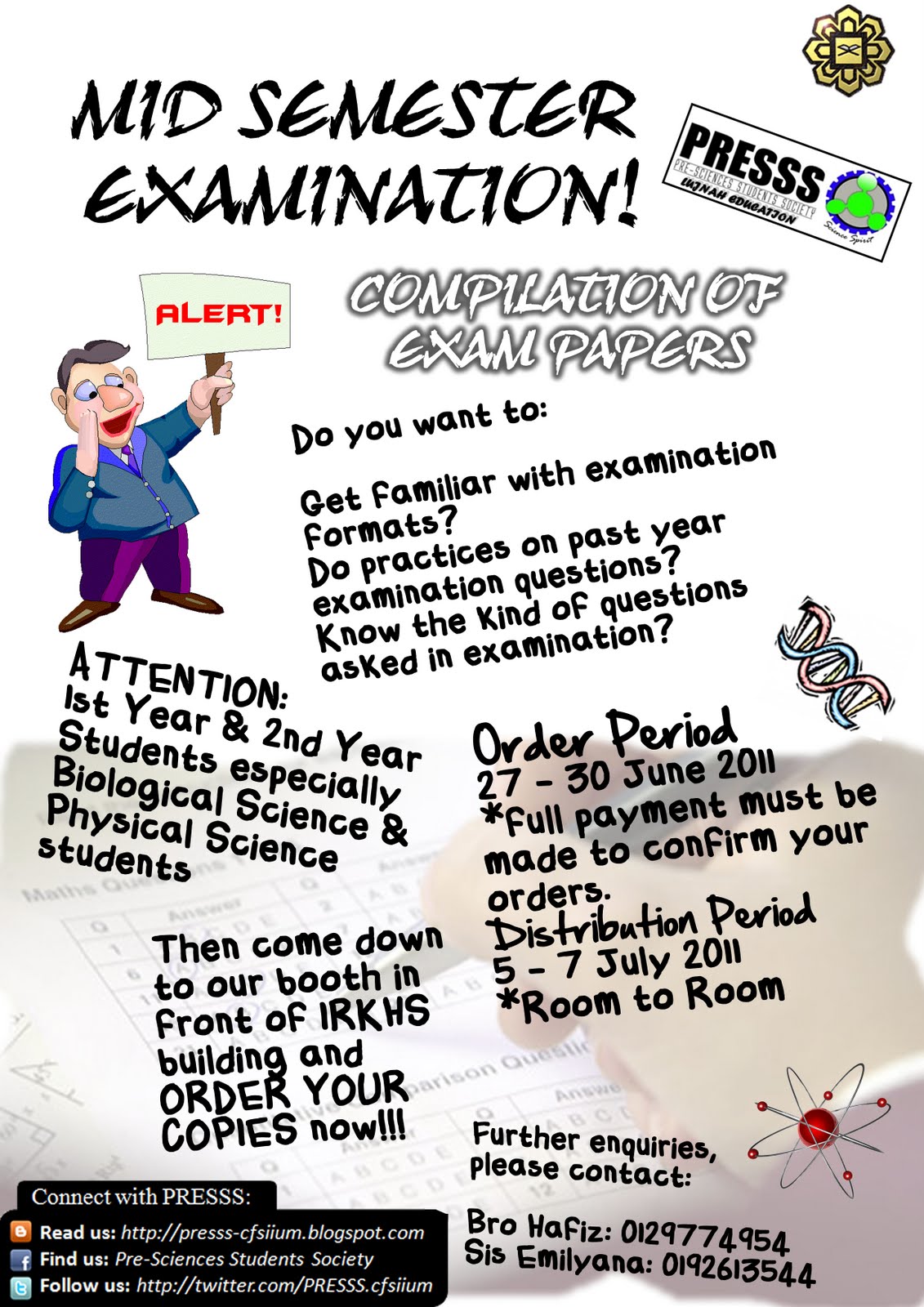 Compilation Papers : Mid Sem | Pre-Sciences Students Society