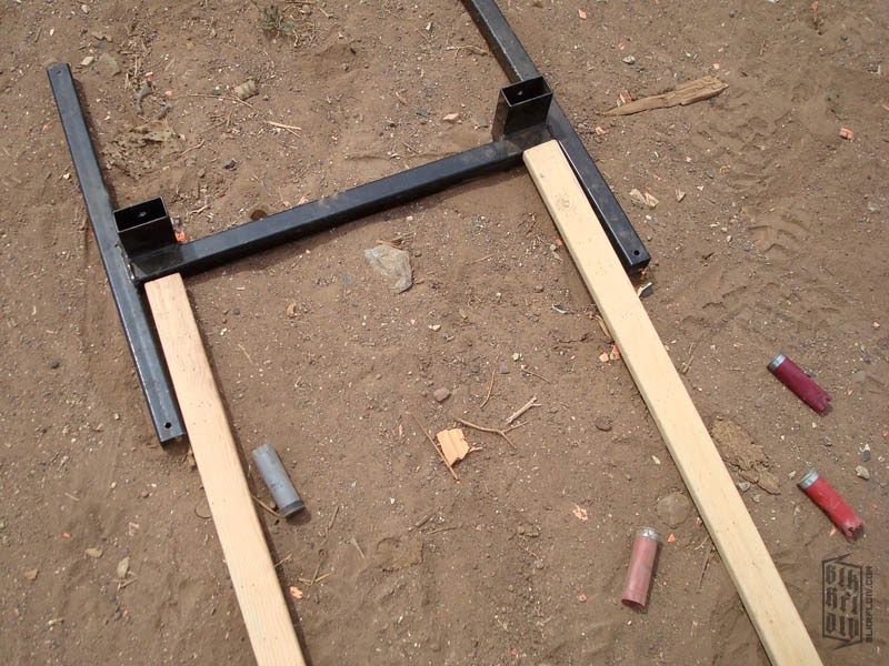 BLK RFL DIV: 18" IDPA & IPSC Target Stands