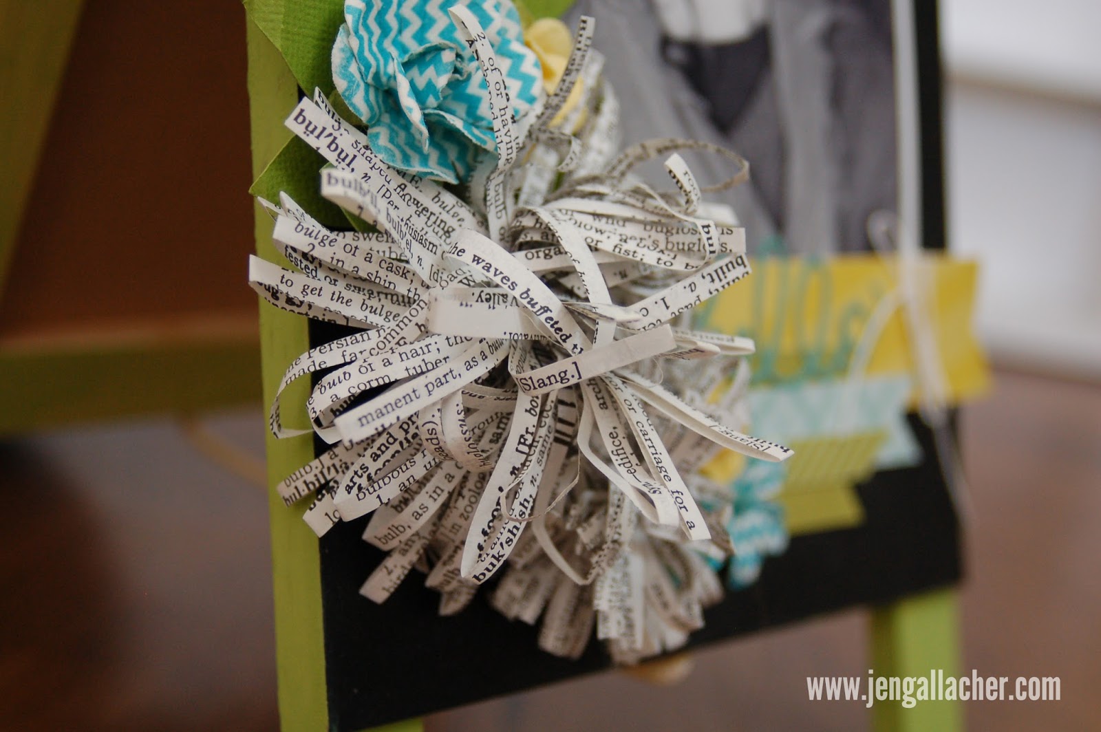 How to Create Fringe Paper Flowers with Made From Pinterest | Jen Gallacher