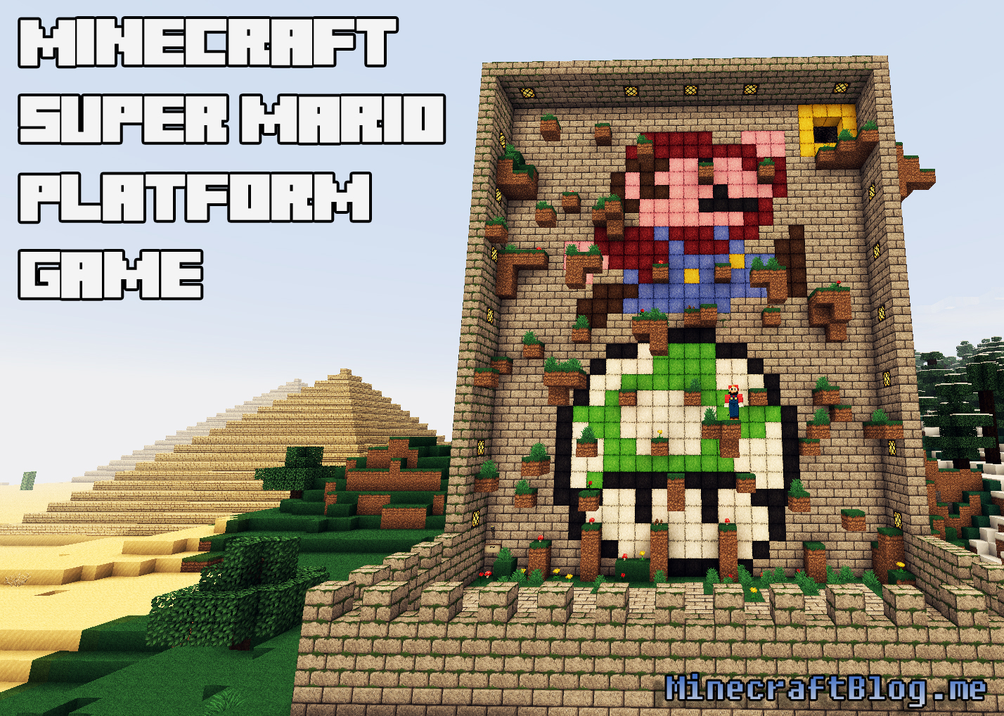 Minecraft Blog: MinecraftsBlog.me Own Super Mario Platform Game