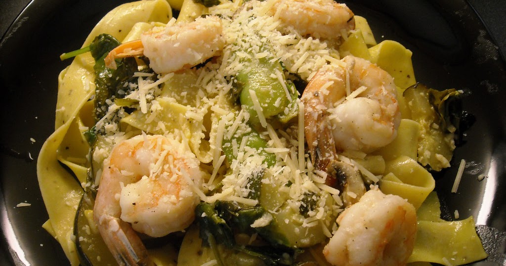 The Laws on Dinner: Nutty Pasta Toss with Shrimp