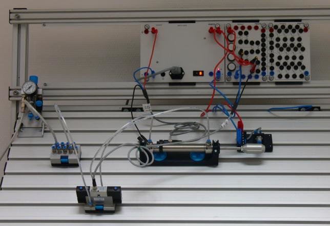 Rangkaian Elektro Pneumatic Sederhana dengan 1 Buah DAC dan 2 Limit ...