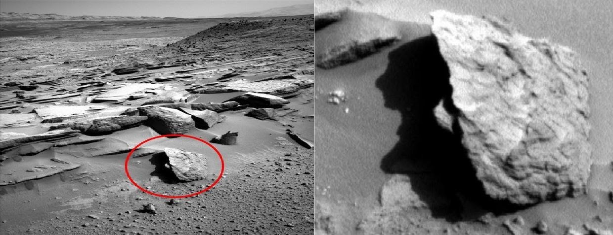 Mundo Sobrenatural : Figura Humana captada en Marte