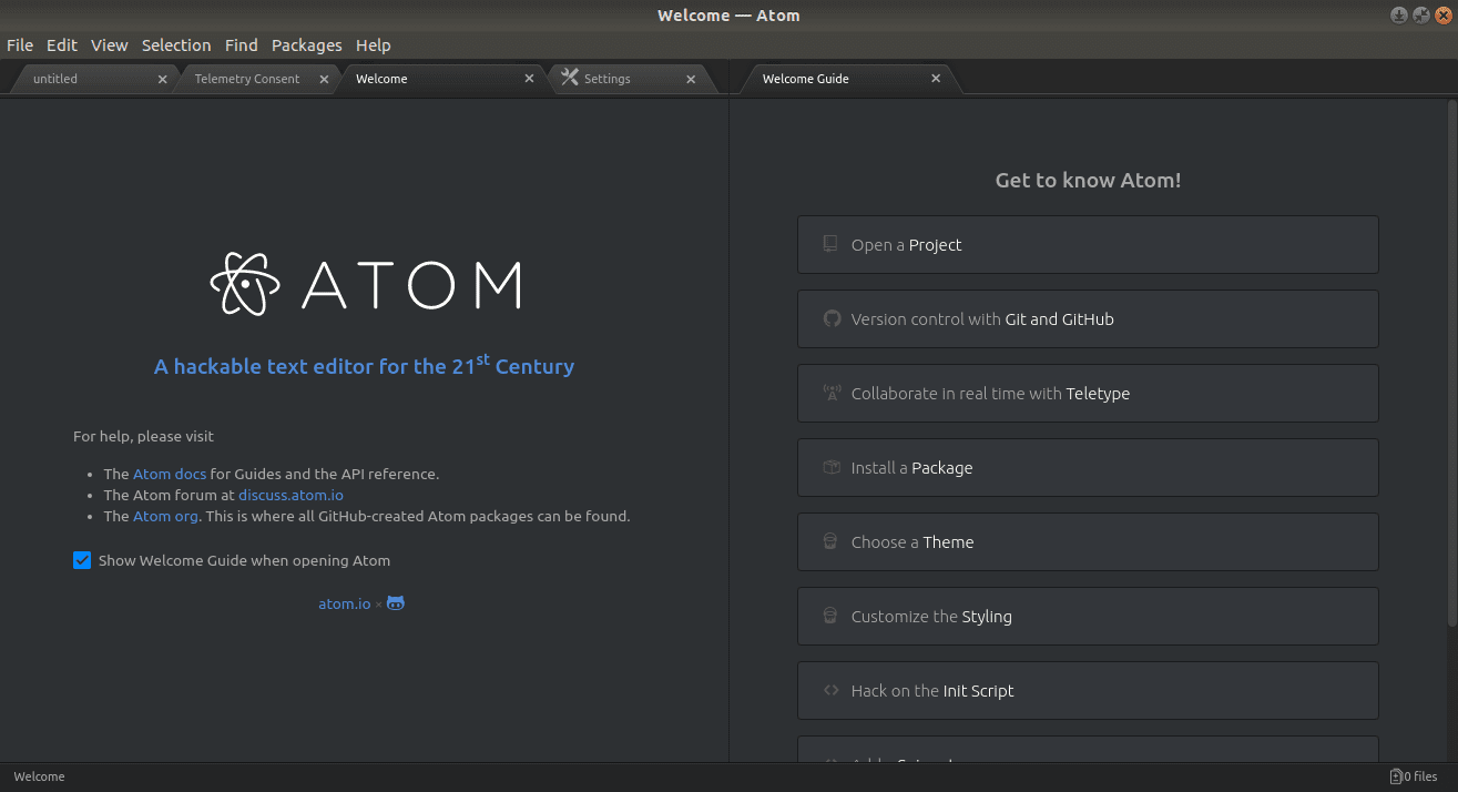 Cara Install Atom IDE Di Linux Ubuntu, Debian, Mint - Panduan Komputer ... Cara Install Atom IDE Di Linux Ubuntu, Debian, Mint - Panduan Komputer ...