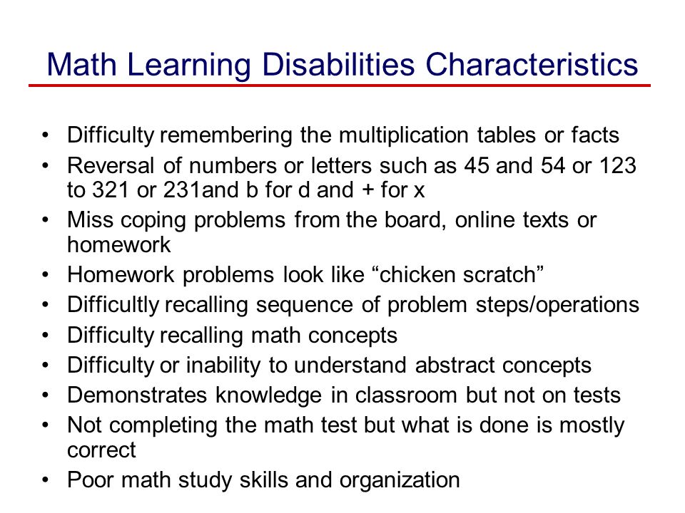 hari and math: CHARACTERISTICS OF STUDENTS WITH MATHEMATICAL LEARNING ... hari and math: CHARACTERISTICS OF STUDENTS WITH MATHEMATICAL LEARNING ...