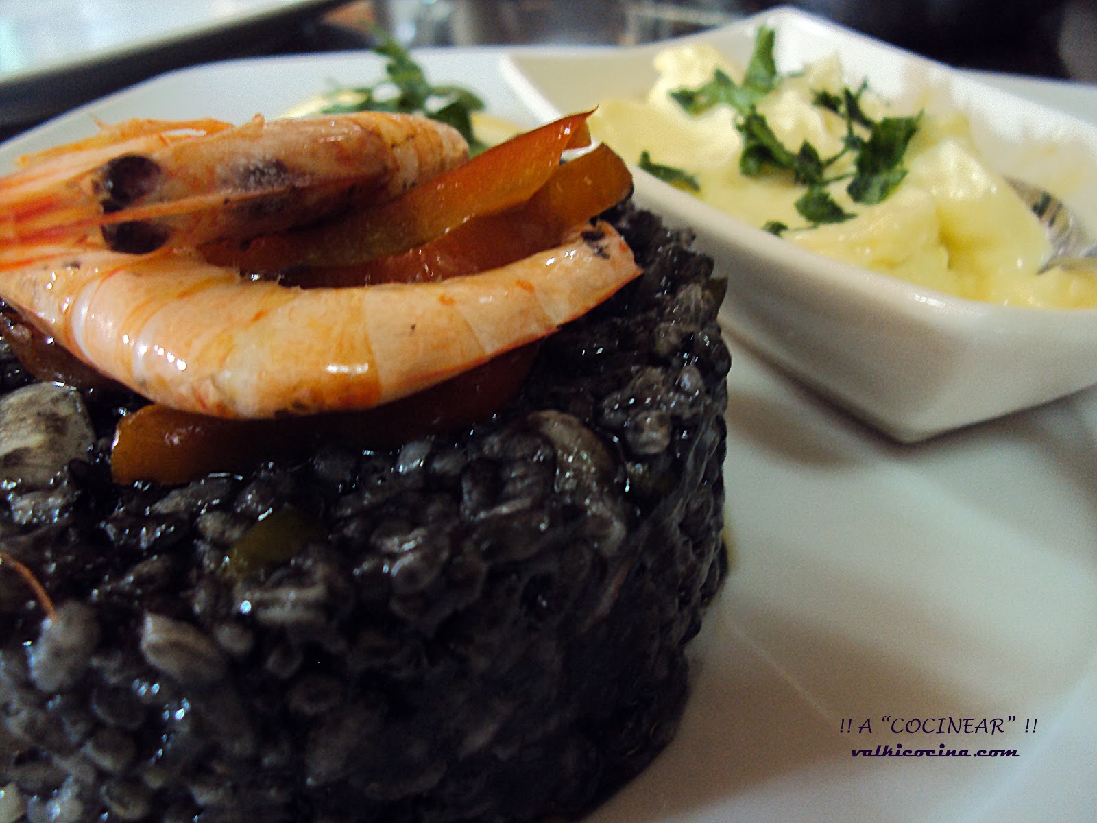 ARROZ NEGRO | ¡¡A COCINEAR!! Recetas valkicocina.com