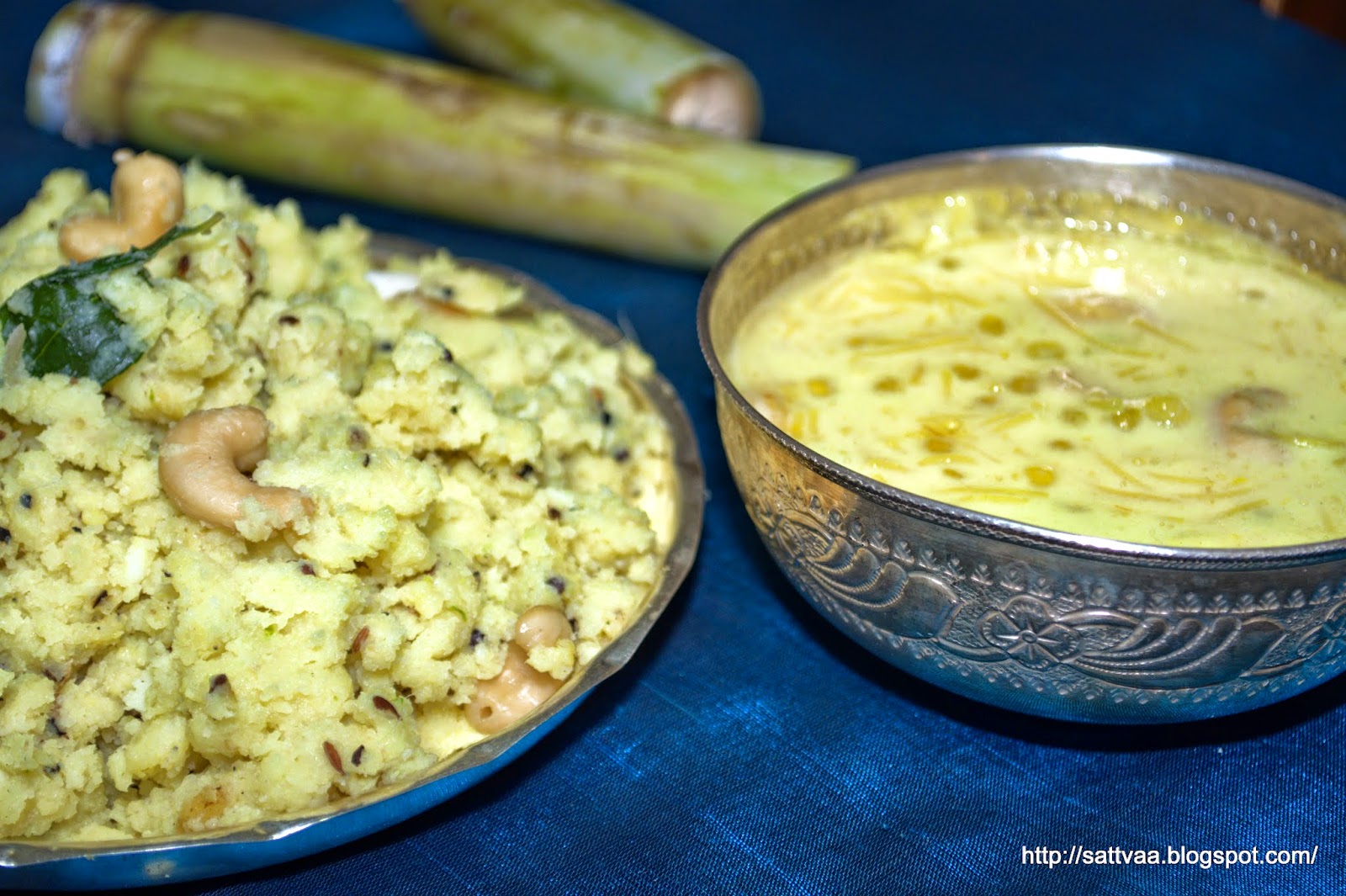 Sattvaa: Payasa of the sabbakki-shavige variety (Kheer with Tapioca ...