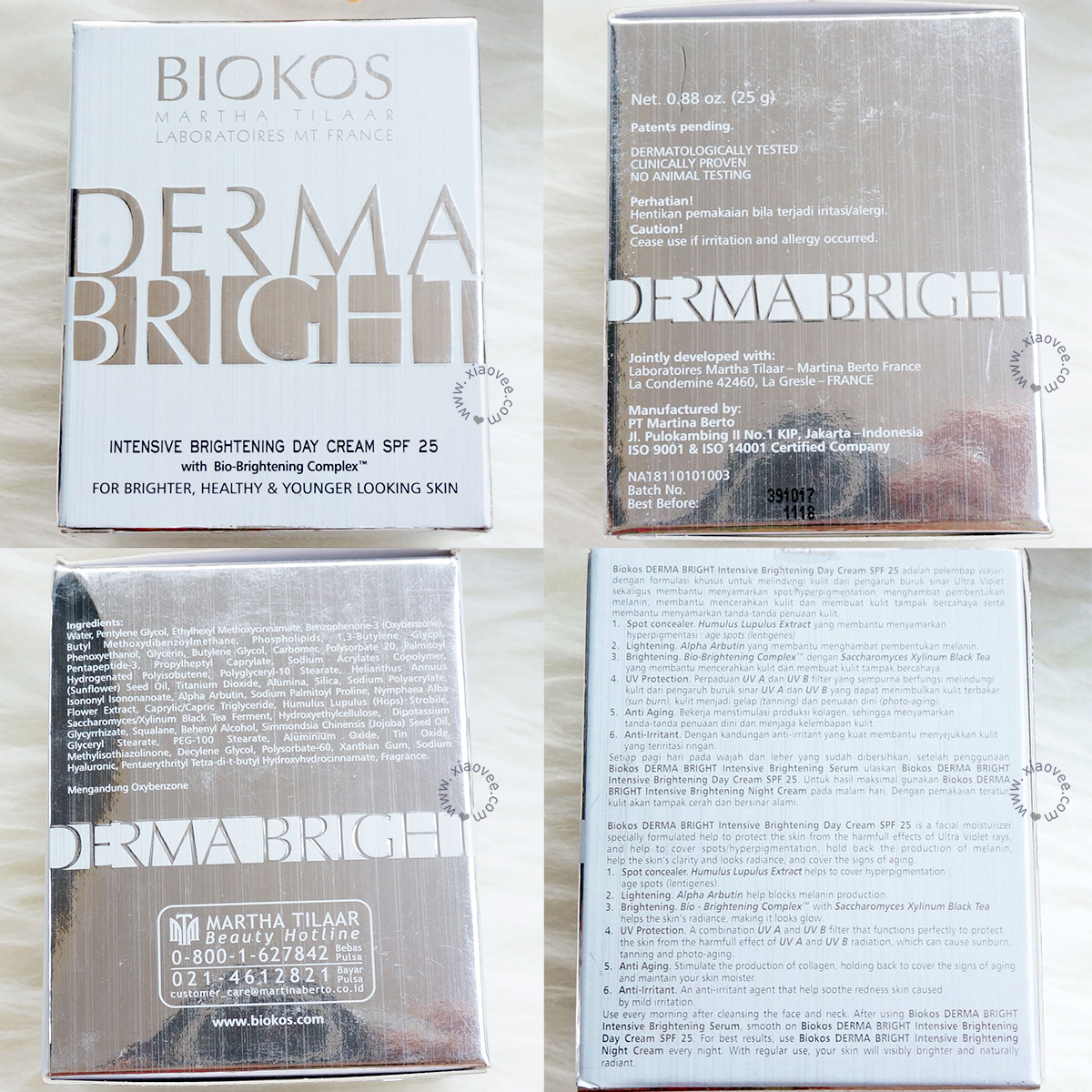 Xiao Vee: Indonesian Beauty Blogger: BIOKOS Derma Bright & Caring ...