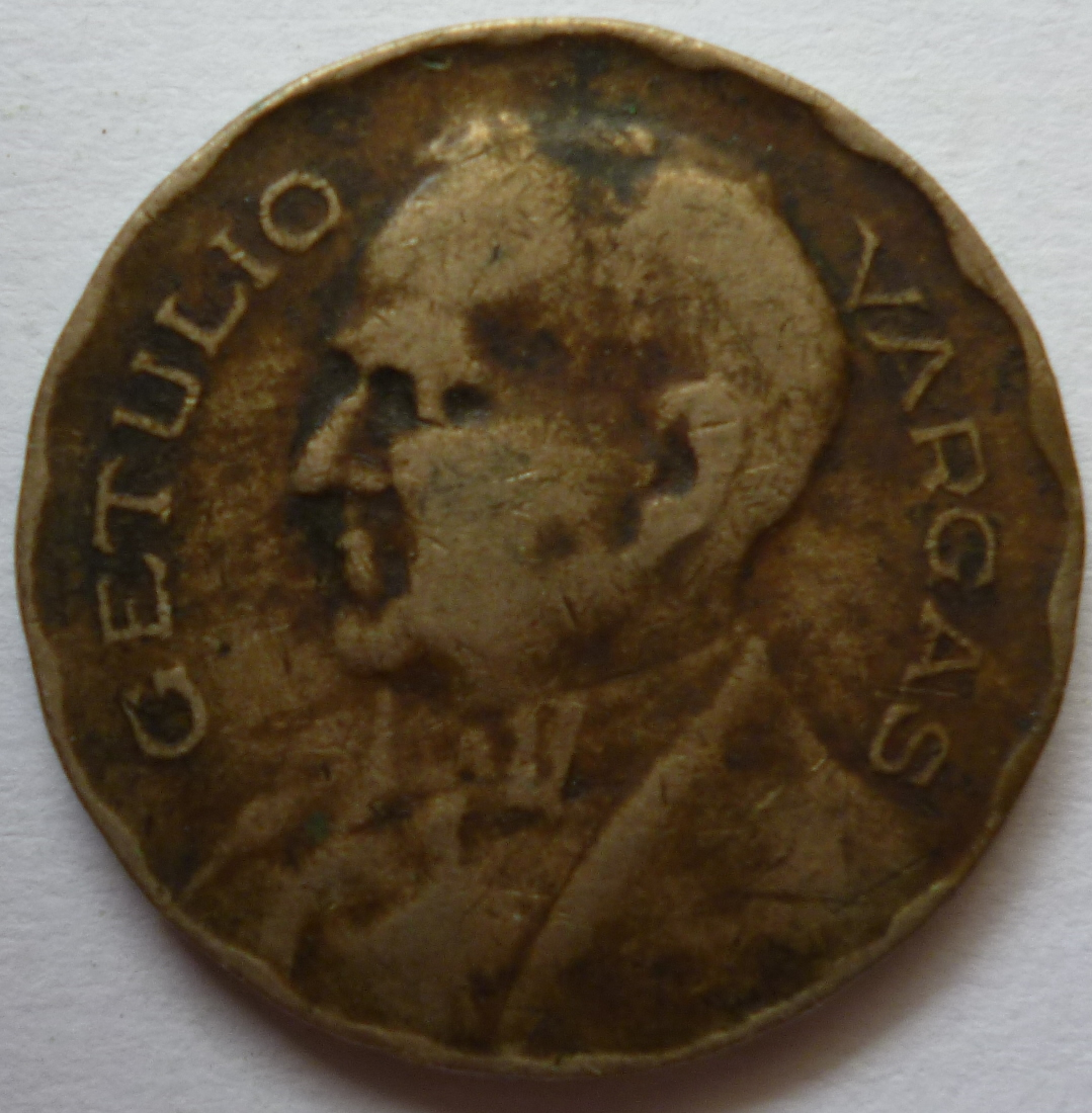 Minha Coleção - Fellipe Moedas: Série Vargas - Réis - 1938-1942 Minha Coleção - Fellipe Moedas: Série Vargas - Réis - 1938-1942