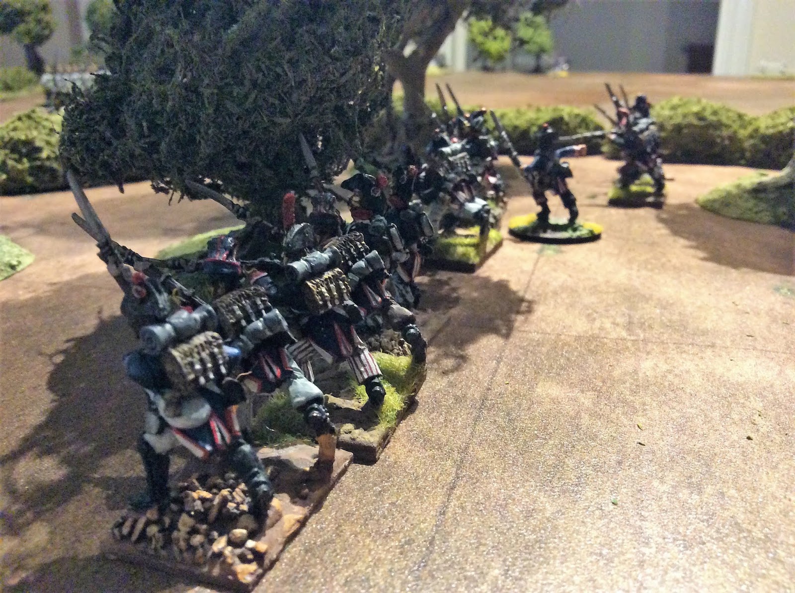 The Northumbrian Wargamer.: Column vs line, Sharp practice 2