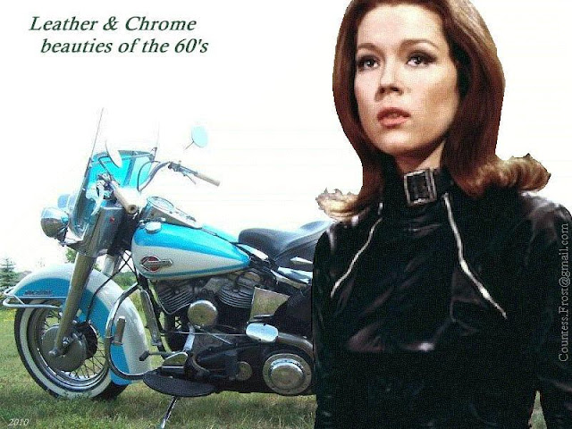 Leather Beauty: Bond Girls Week -Post 7-Dame Diana Rigg