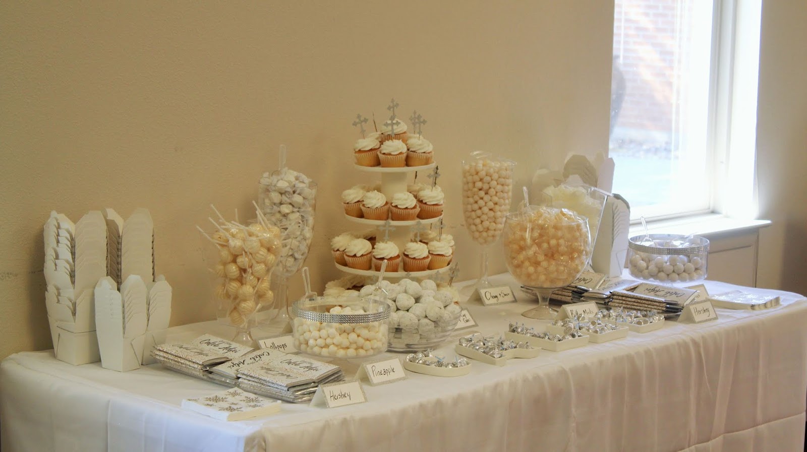 DIY candy buffet