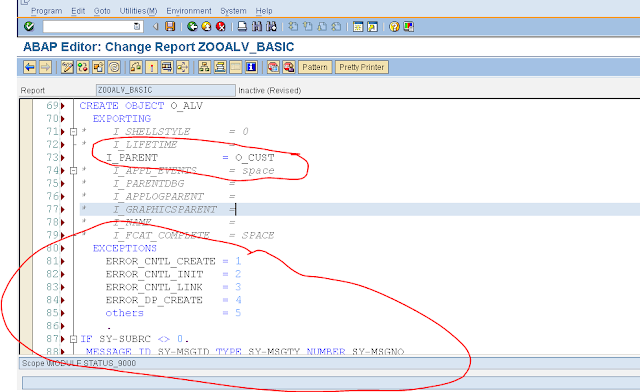 SAP TECH: Basic OO-ALV Report ( SE38 )